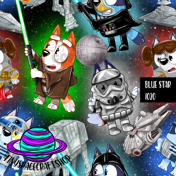 Blue star – TinySpaceCraftShop